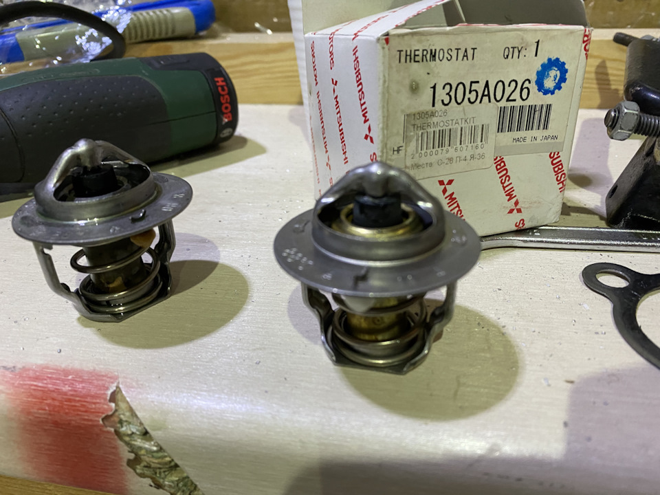 1305A026 Термостат Mitsubishi | Запчасти на DRIVE2