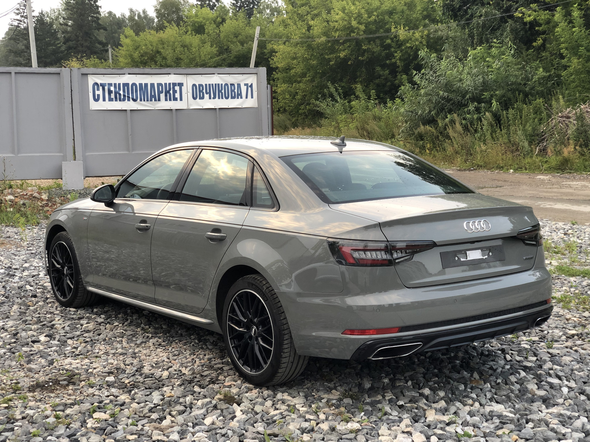 ДТП, ремонт, black line фонари. — Audi A4 (B9), 2 л, 2019 года | ДТП ...