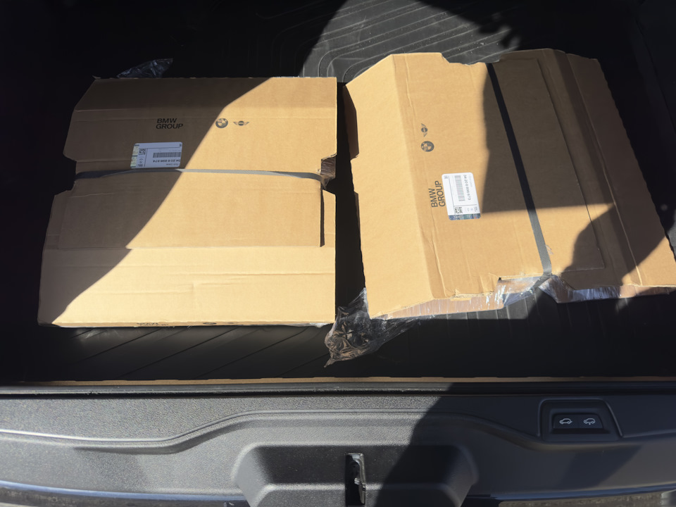 Замена задних тормозных дисков. — BMW X5 (G05), 3 л, 2019 года ...