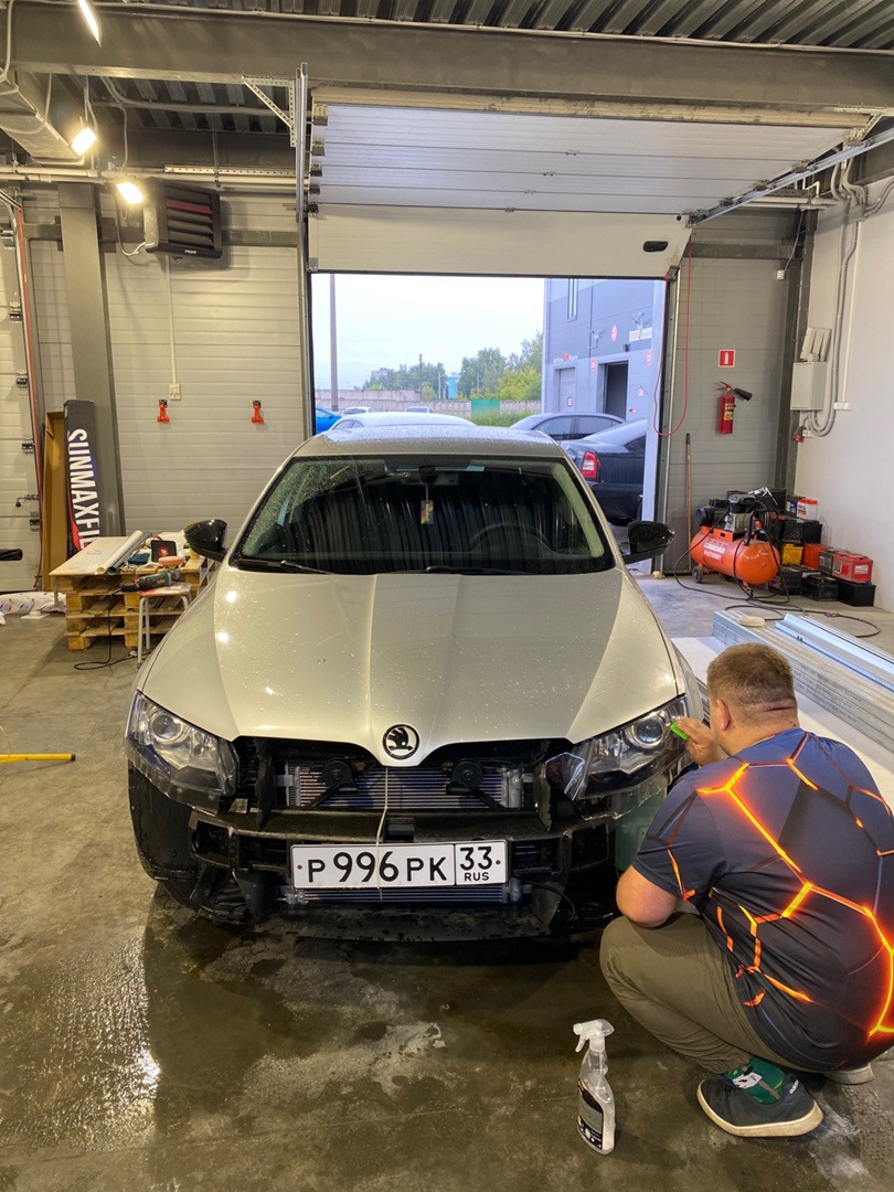Переборка фар Octavia a7, спонтанная покупка 18-шек — Skoda Octavia A7 ...