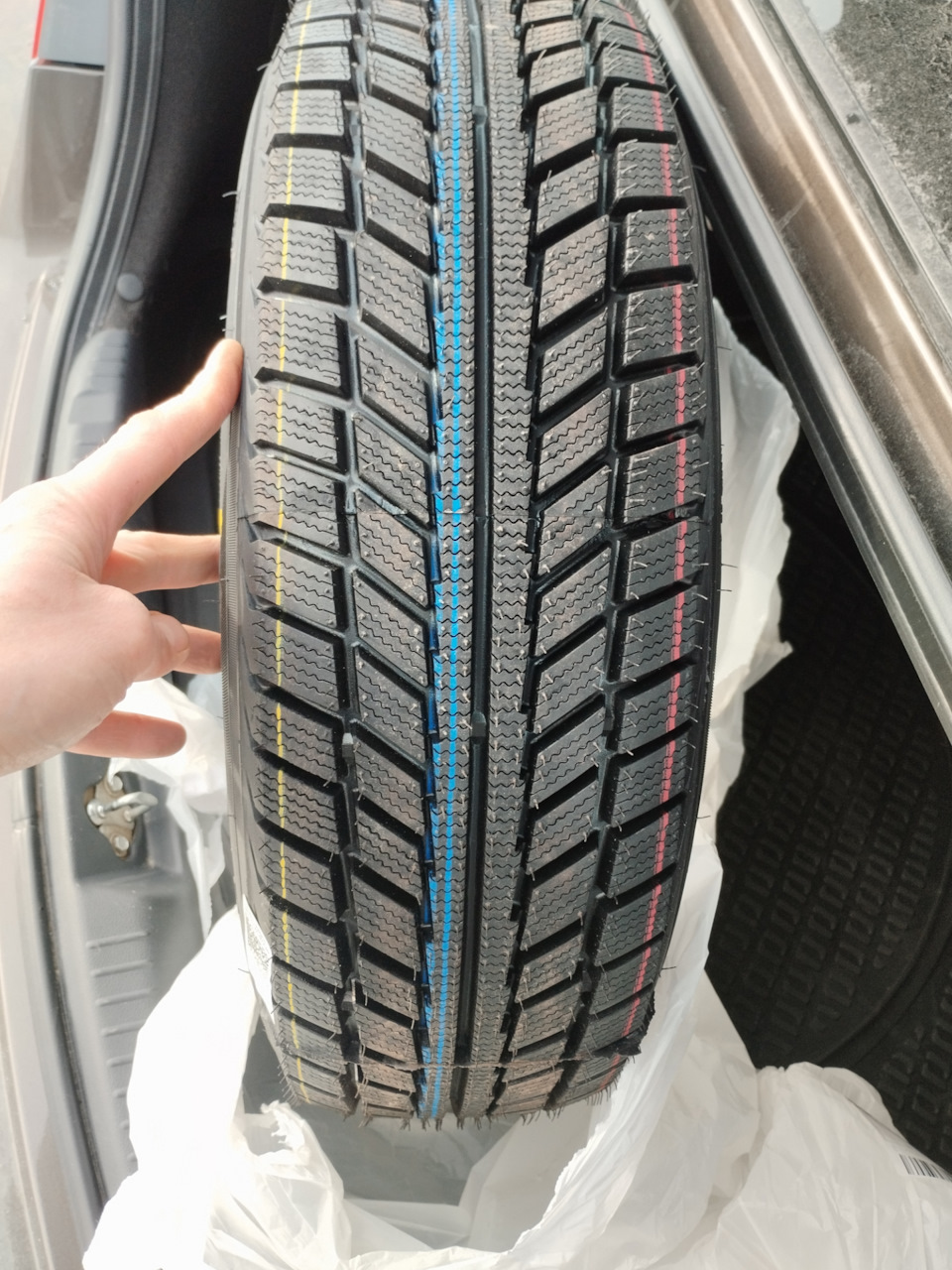 Новая зимняя резина Belshina BEL-337 (195/65 R15) — KIA Cerato (2G), 1 ...