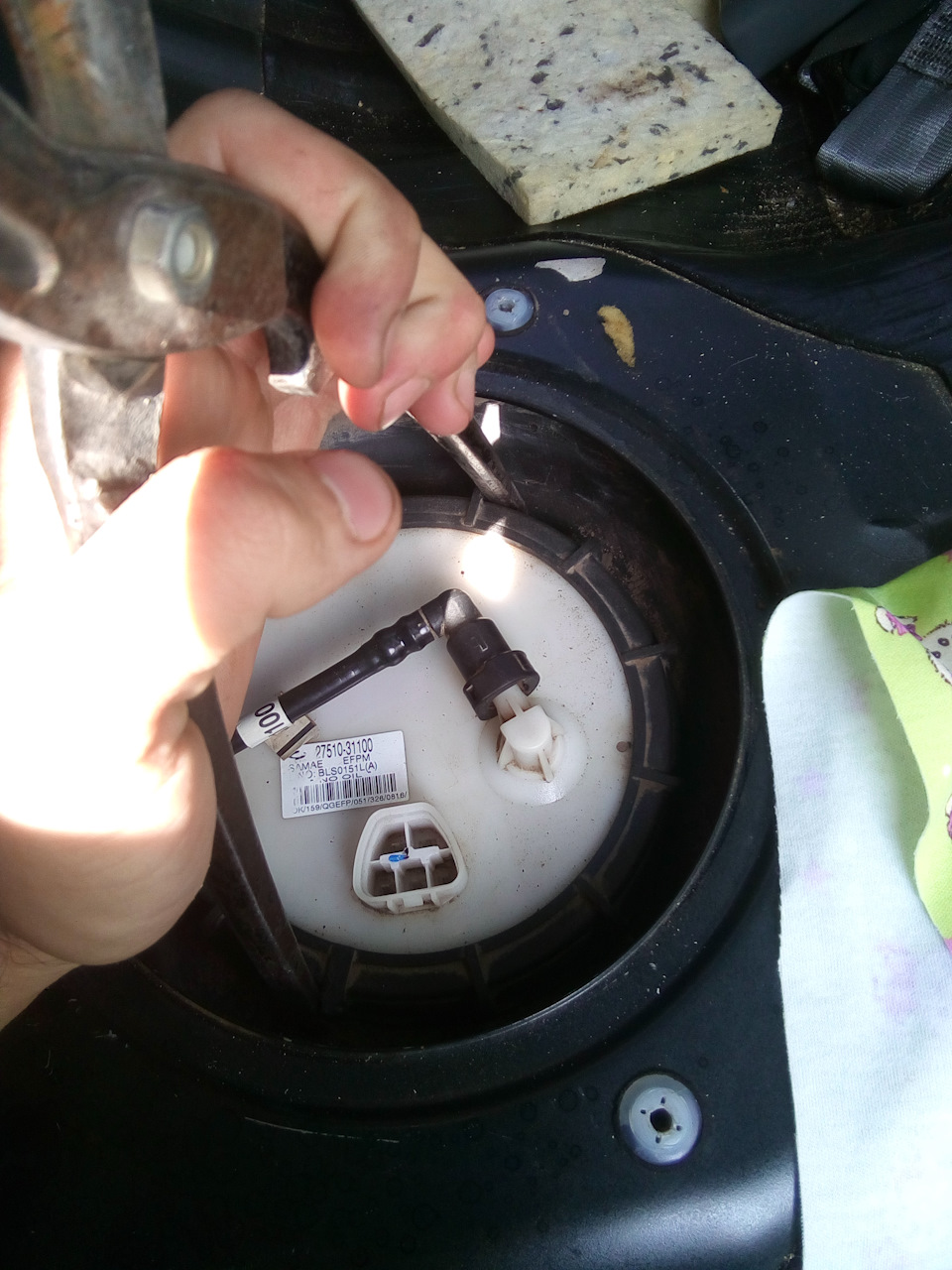 2751031100 Насос топливный электрический Almera Classic B10 2006-2012 ...