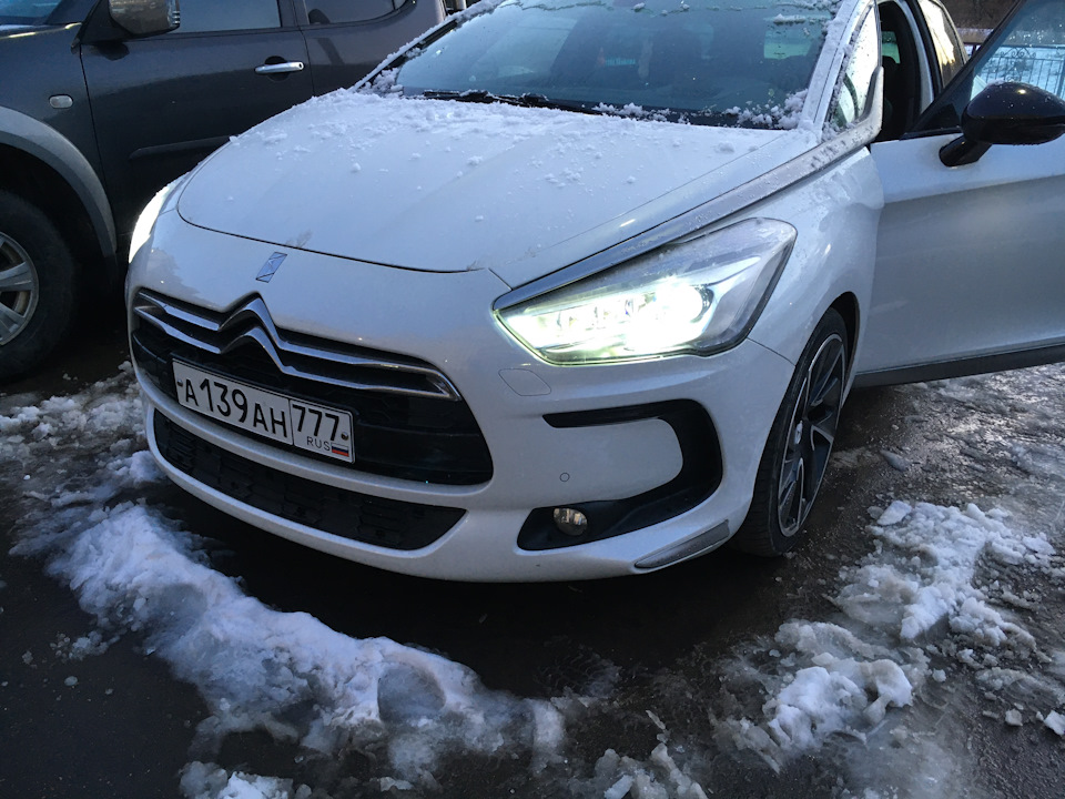 DS*Custom: Новые Фары «Установка и тесты» — Citroen DS5, 2 л, 2013 года ...
