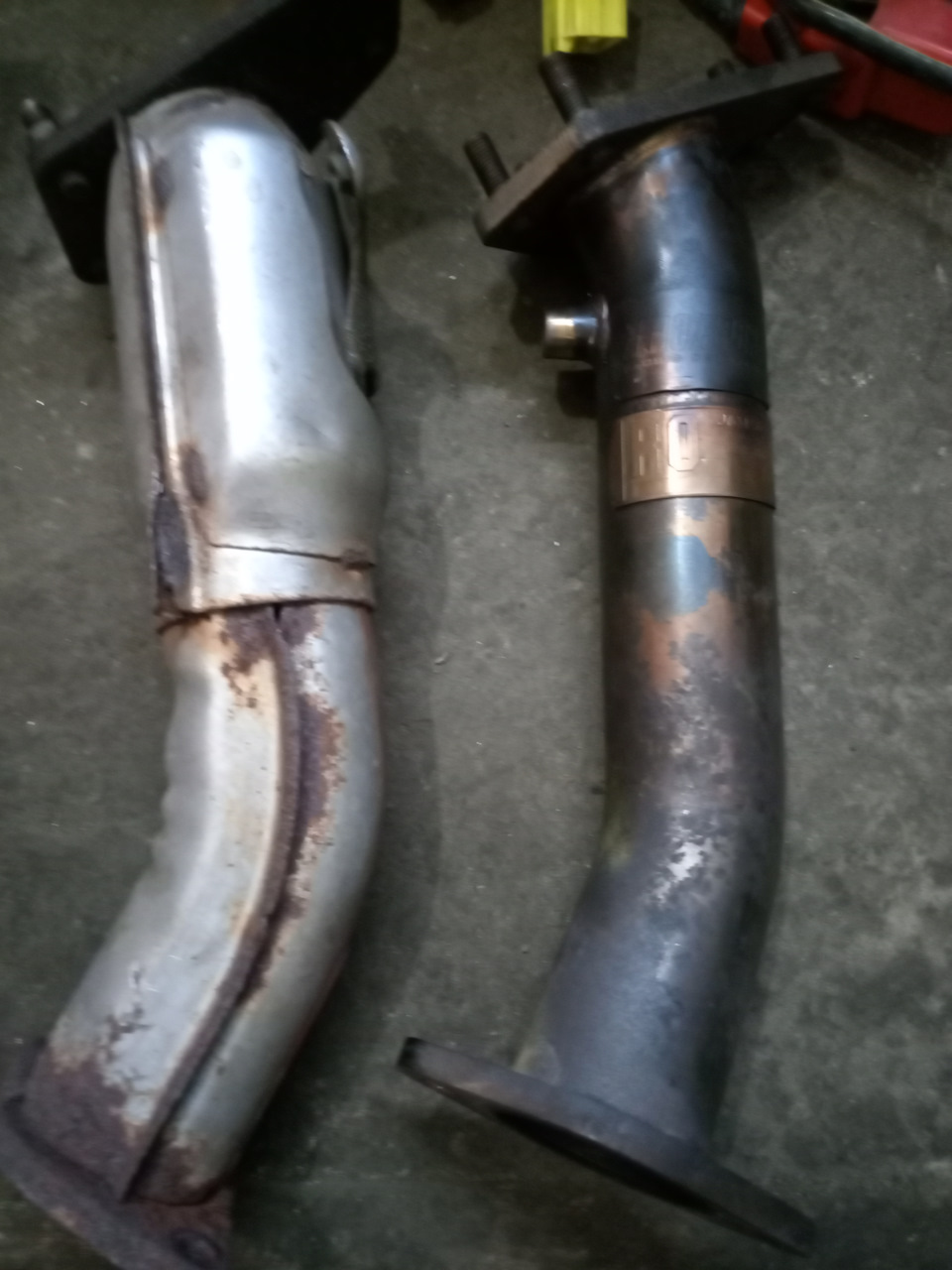 ZERO/SPORTS UP-PIPES — Subaru Forester (SG), 2 л, 2003 года | тюнинг ...