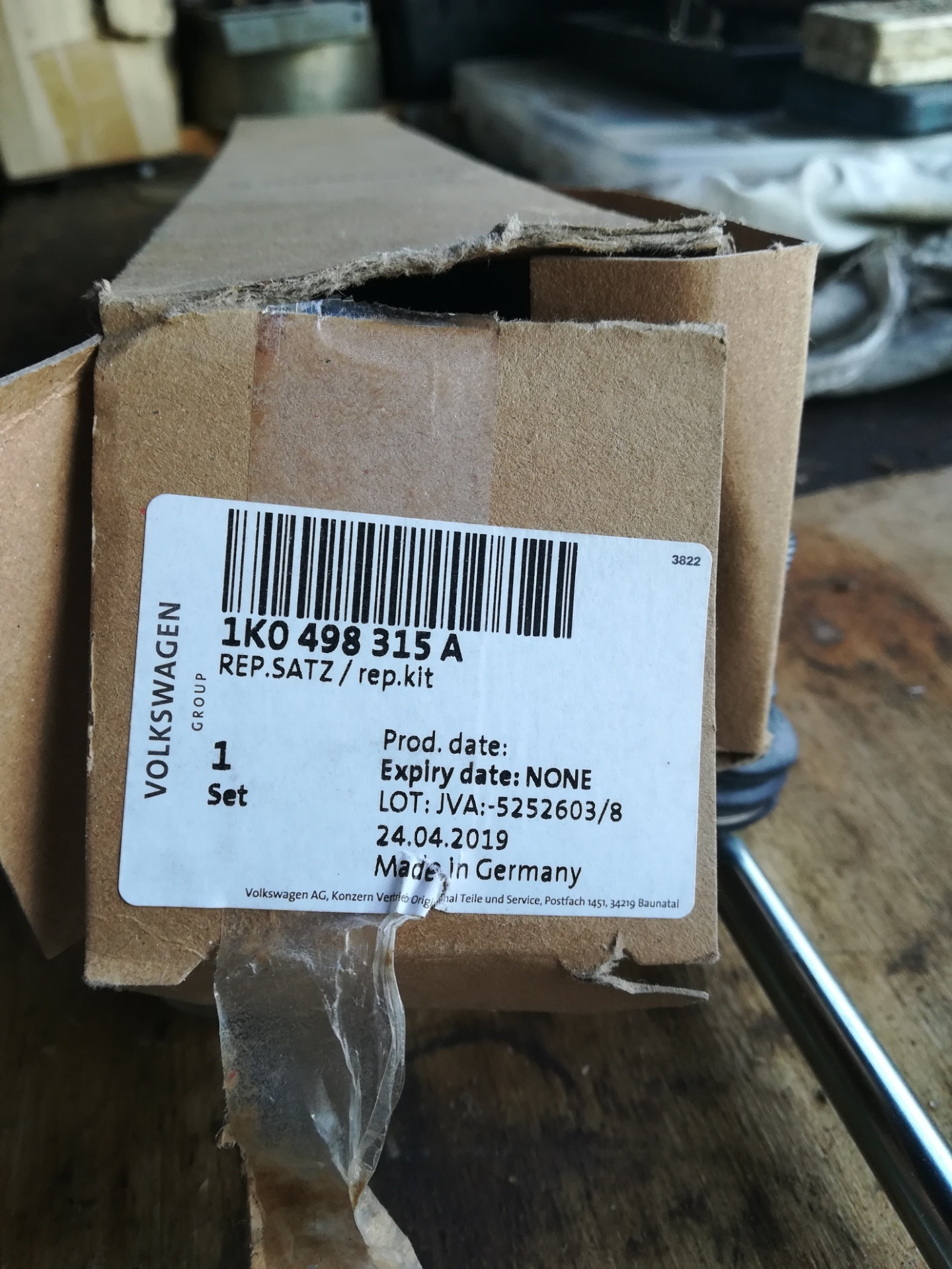 Замена стоек стабилизатора — Volkswagen Tiguan (1G), 1,4 л, 2012 года ...