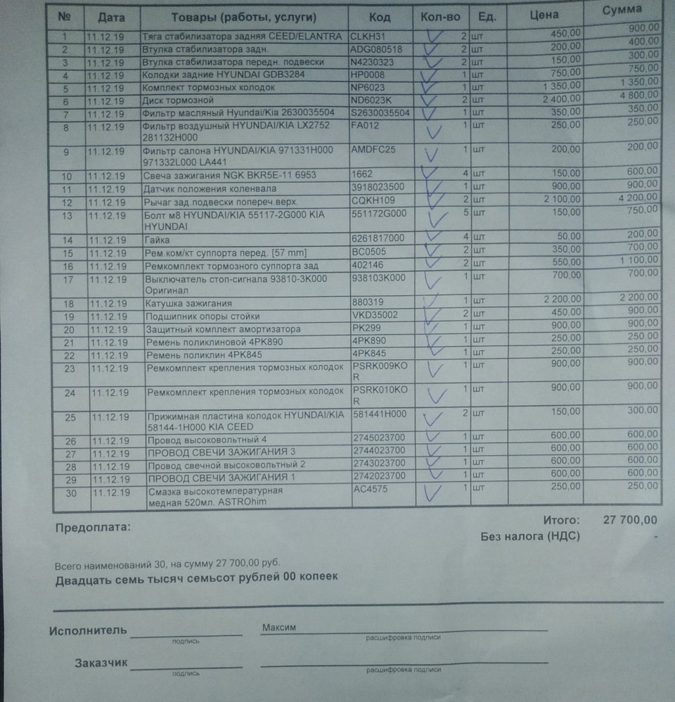 2743023700 ПРОВОД СВЕЧИ ЗАЖИГАНИЯ KIA HYUNDAI | Запчасти на DRIVE2