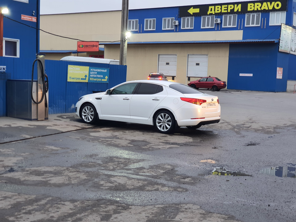 Переход на r18 225/45 — KIA Optima (3G), 2 л, 2013 года | колёсные ...