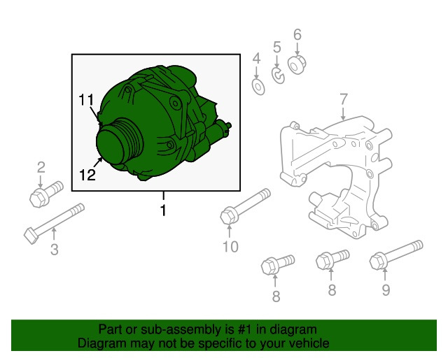 1800A288 Генератор Mitsubishi | Запчасти на DRIVE2