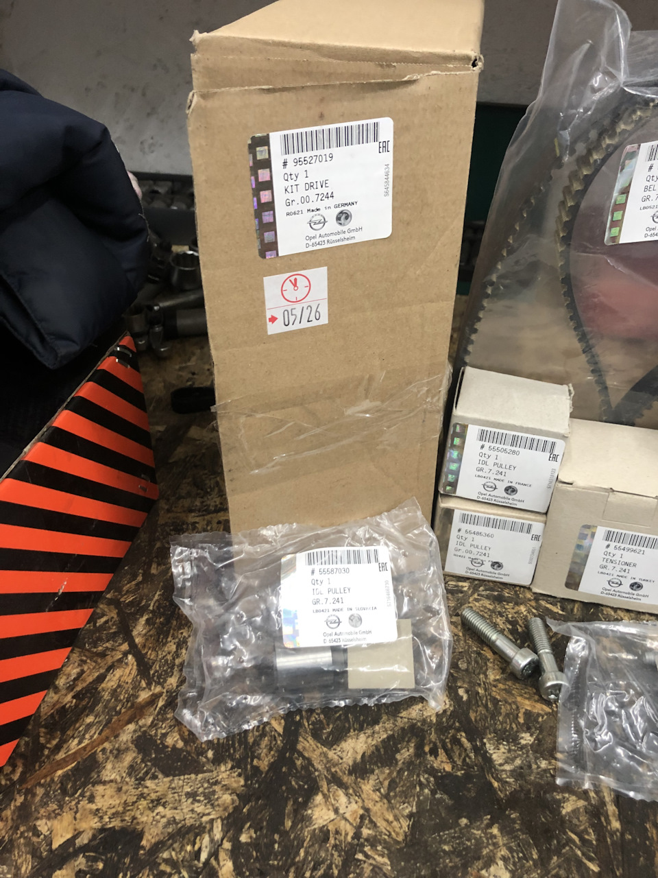 55587030 Ролик обводной ремня ГРМ GM | Запчасти на DRIVE2