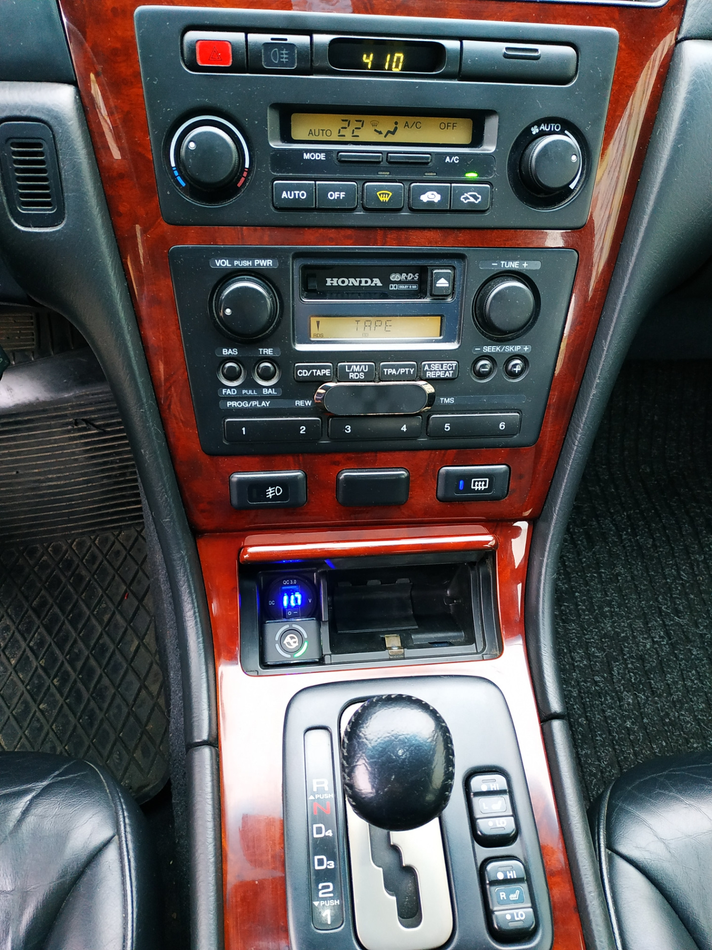 Доработки в пепелке… — Honda Legend (KA9), 3,5 л, 2001 года | просто ...