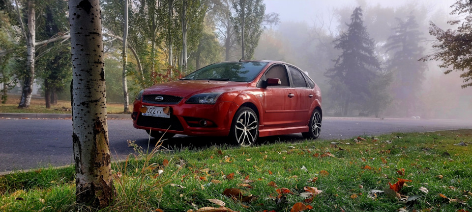 Форд в тумане.🔥🔥🔥 ️‍🔥 ️‍🔥 ️‍🔥 — Ford Focus Hatchback II, 1,8 л, 2006 ...
