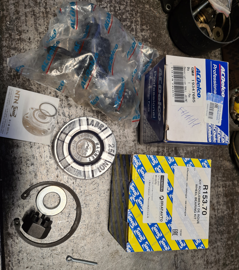 19347685 Шаровая опора L/R ACDelco | Запчасти на DRIVE2