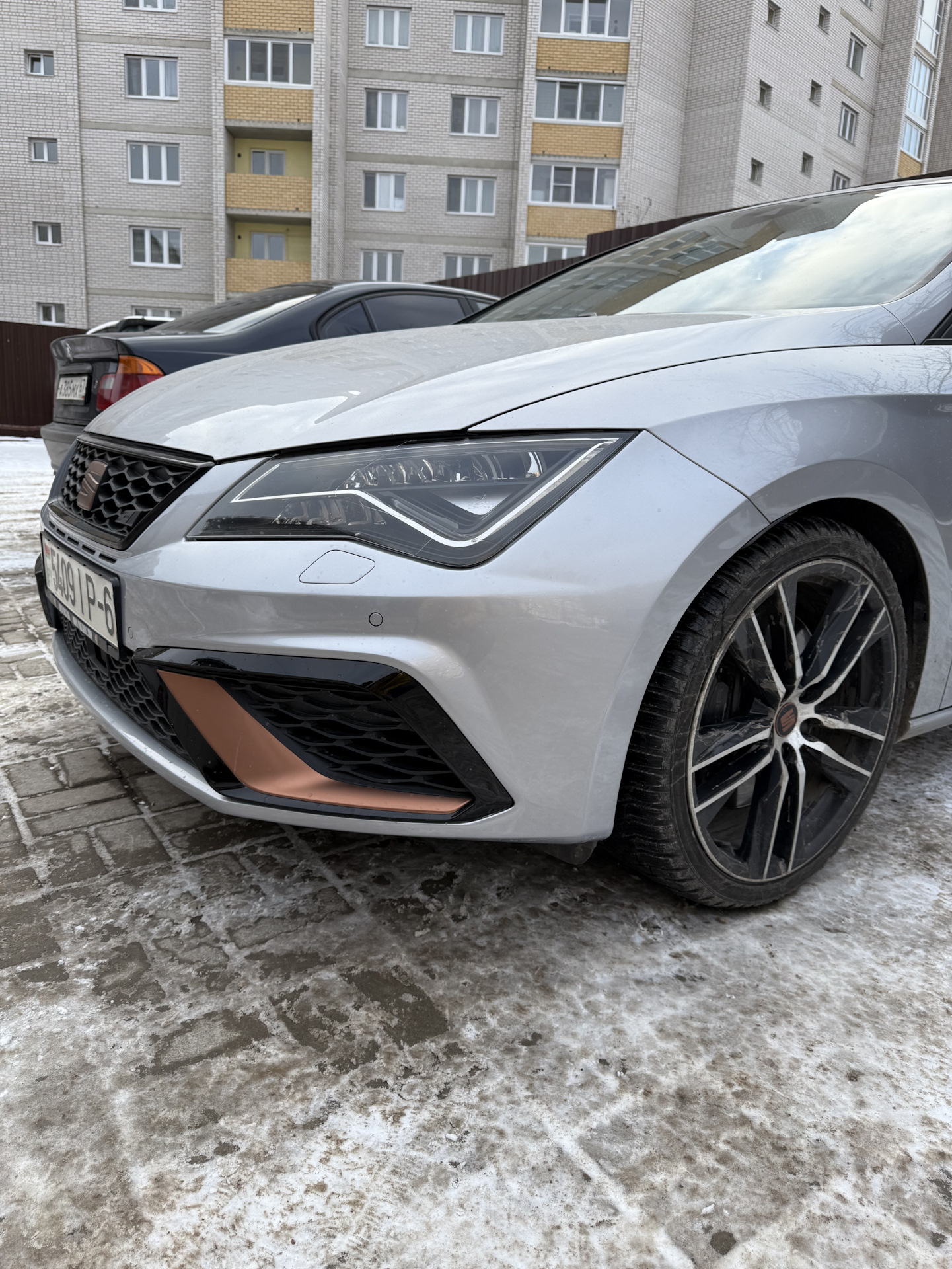 R ноздри — SEAT Leon Cupra (Mk III), 2 л, 2019 года | стайлинг | DRIVE2