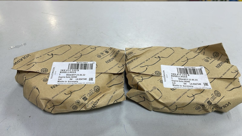 Передняя подвеска — Volkswagen Passat Variant (B7), 1,4 л, 2011 года ...