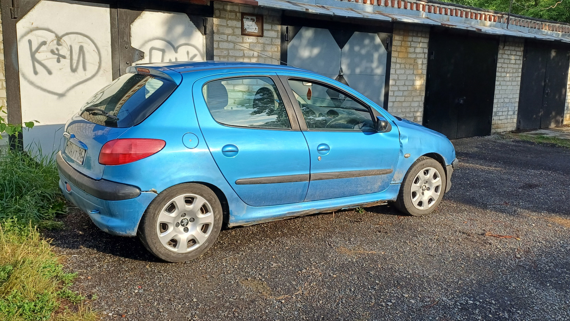 Peugeot 206 1.4 бензиновый 2003 | [ CT ] на DRIVE2