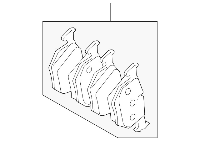 SFP500210 Комплект тормозных накладок Jaguar Land Rover | Запчасти на ...
