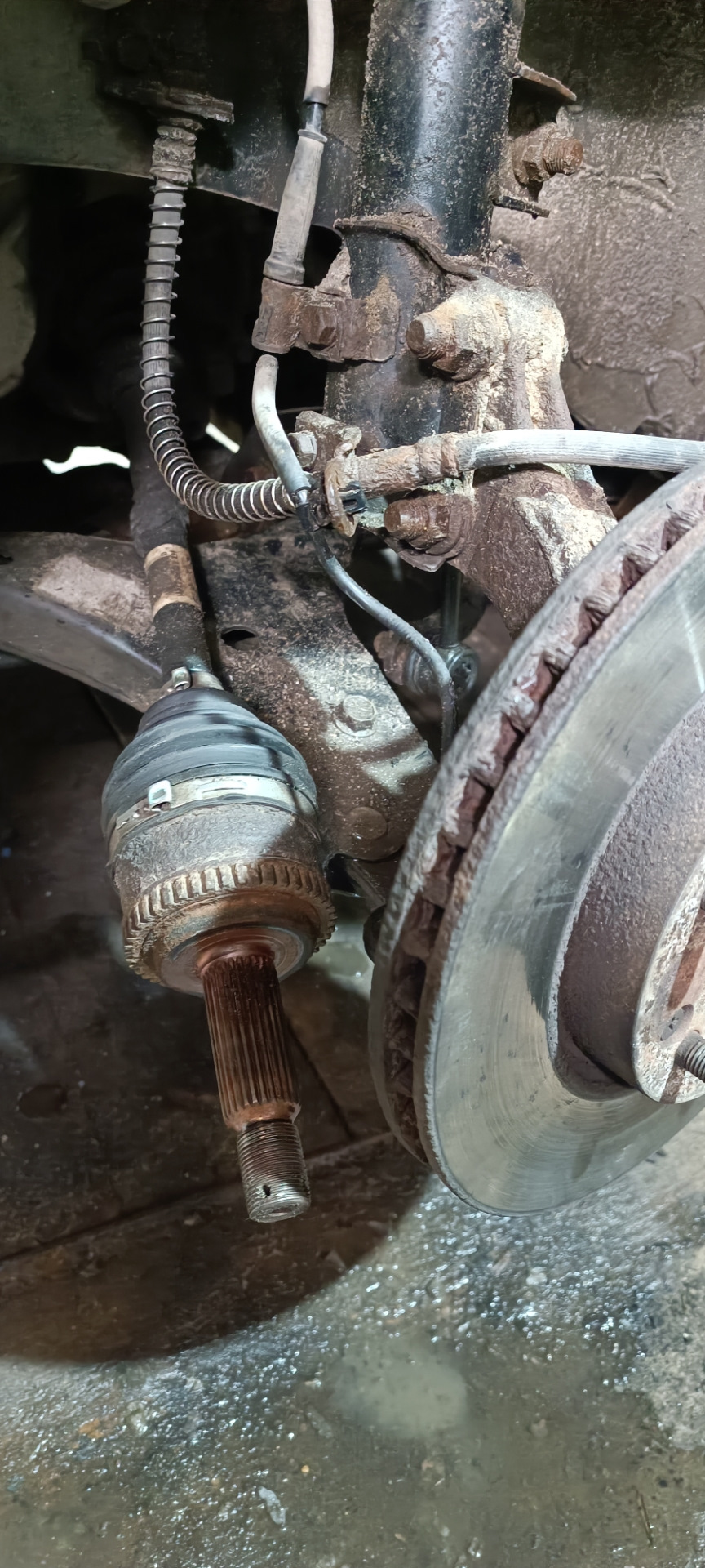 Замена сцепления Kia Ceed ED — KIA Ceed SW (1G), 1,6 л, 2008 года ...