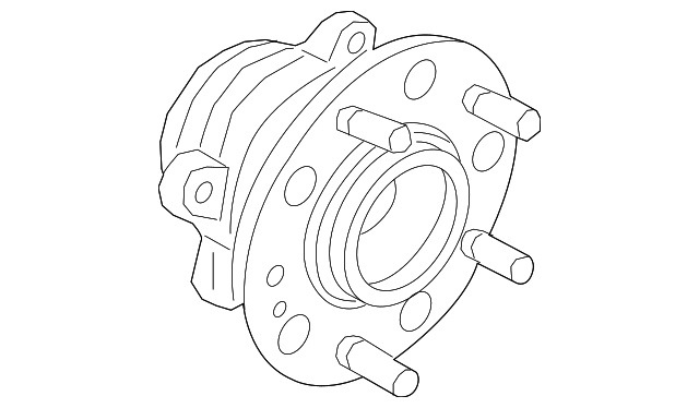 52730D3000 Ступица колеса KIA HYUNDAI | Запчасти на DRIVE2