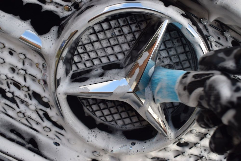 Mega Car Wash — Mercedes-Benz C-Class (W204), 1,6 л, 2013 года | мойка ...