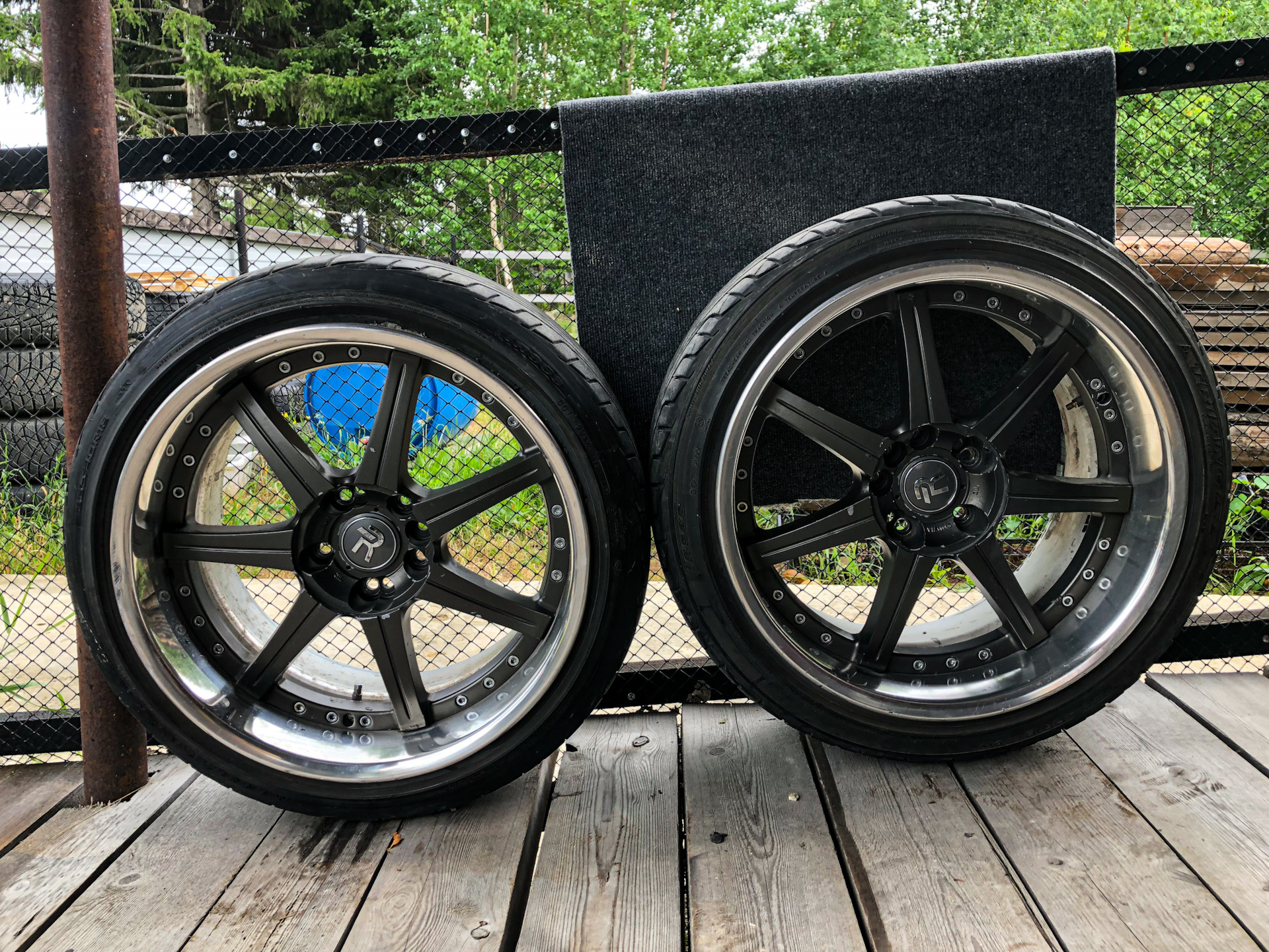 Weds intensive hunk R18 — Toyota Mark II (100), 2,5 л, 1997 года ...