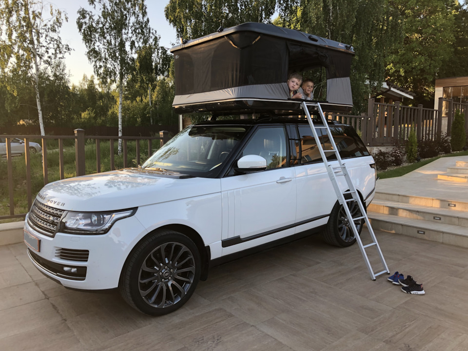 Палатка на крышу James Baroud — Land Rover Range Rover (4G), 3 л, 2013 ...