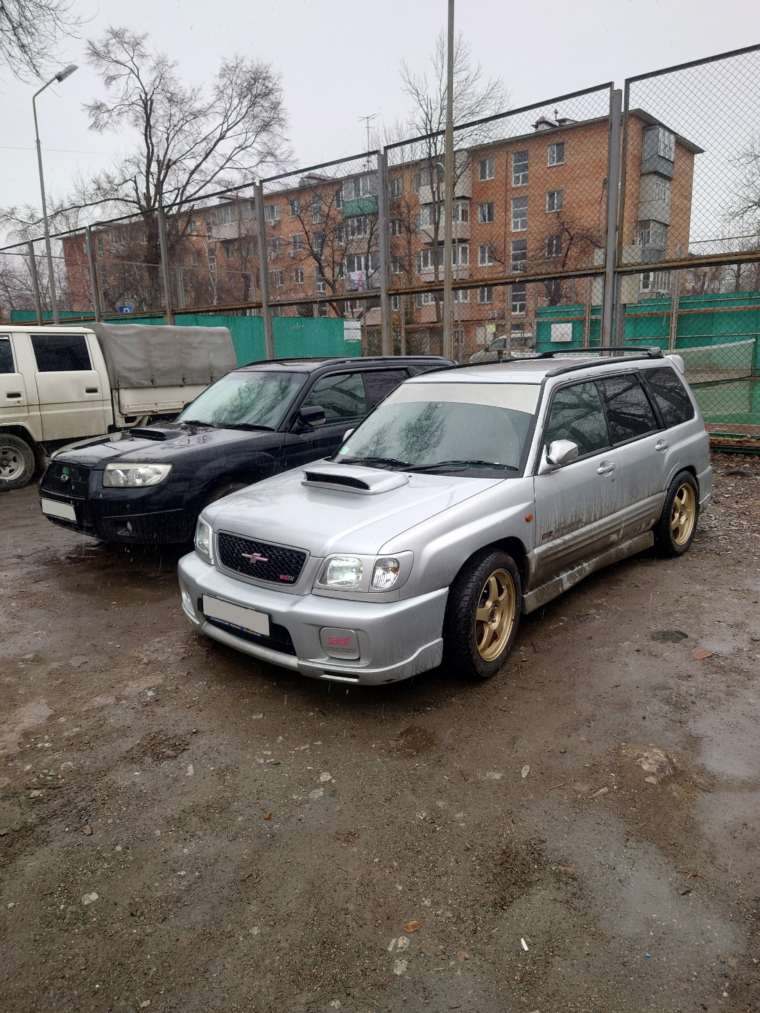 Легендарные RAYS STI RE20 — Subaru Forester (SF), 2 л, 1999 года ...