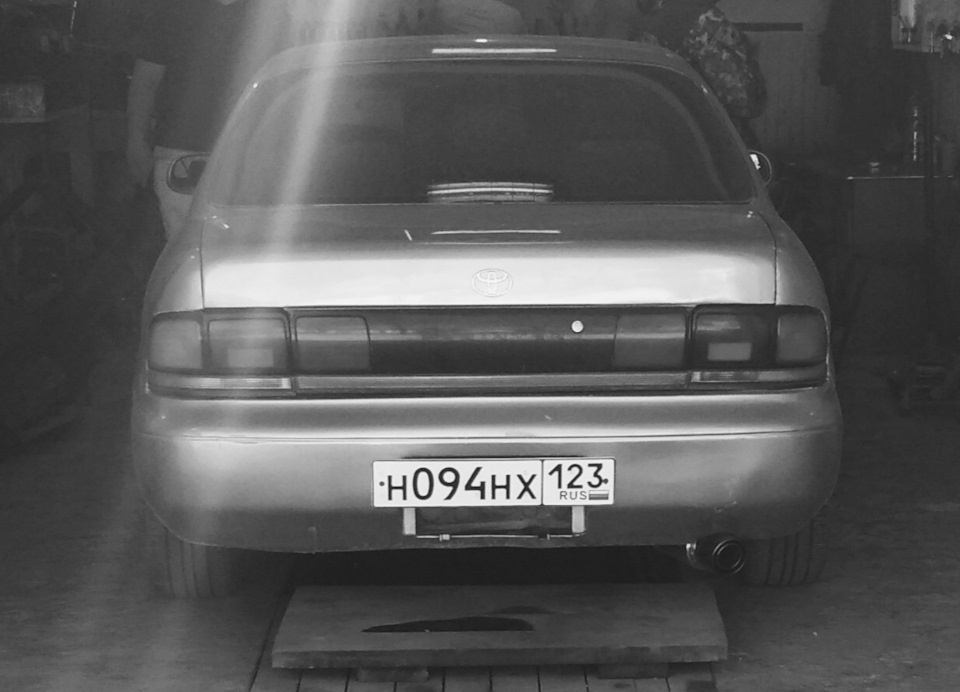 Прямоточный выхлоп Corolla/Sprinter ae100 — Toyota Sprinter (100), 1,5 л, 1993 года | тюнинг ...