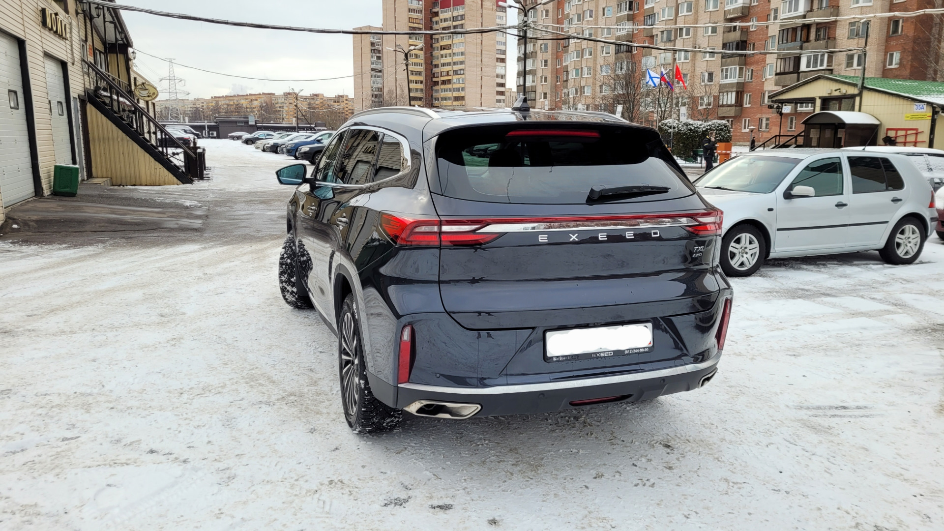 Затонировал — Exeed TXL, 1,6 л, 2022 года | тюнинг | DRIVE2