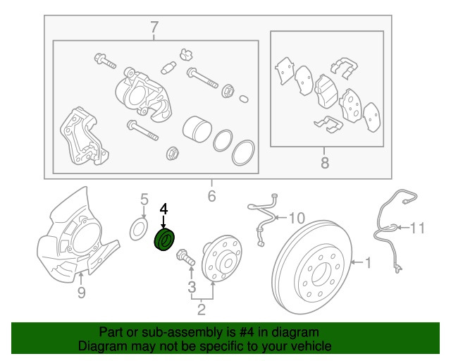 517203S100 ШАРИКОВЫЙ ПОДШИПНИК D=50ММ KIA HYUNDAI | Запчасти на DRIVE2