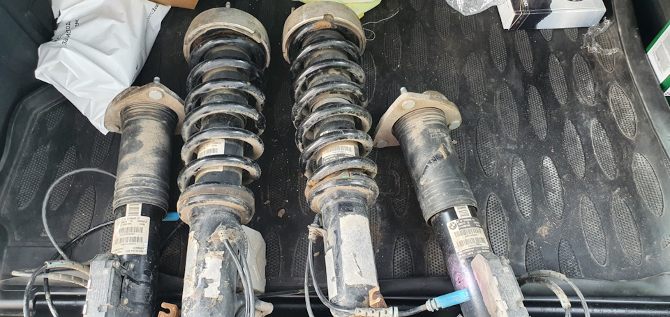 Комплект стоек М50д и задний привод — BMW X5 (E70), 3 л, 2011 года ...