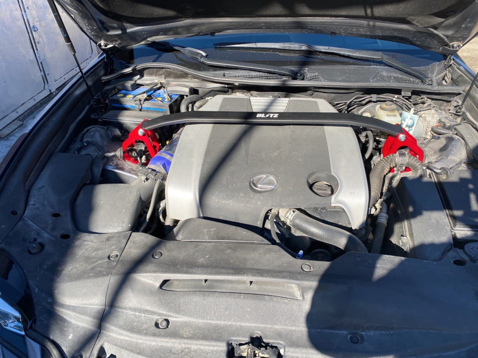 Установка распорки Blitz — Lexus GS (L10), 3,5 л, 2012 года | тюнинг ...