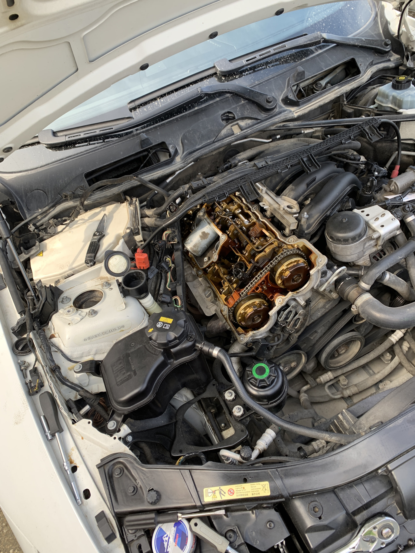 Поменял прокладку клапанной — BMW 3 series Coupe (E92), 2 л, 2009 года ...