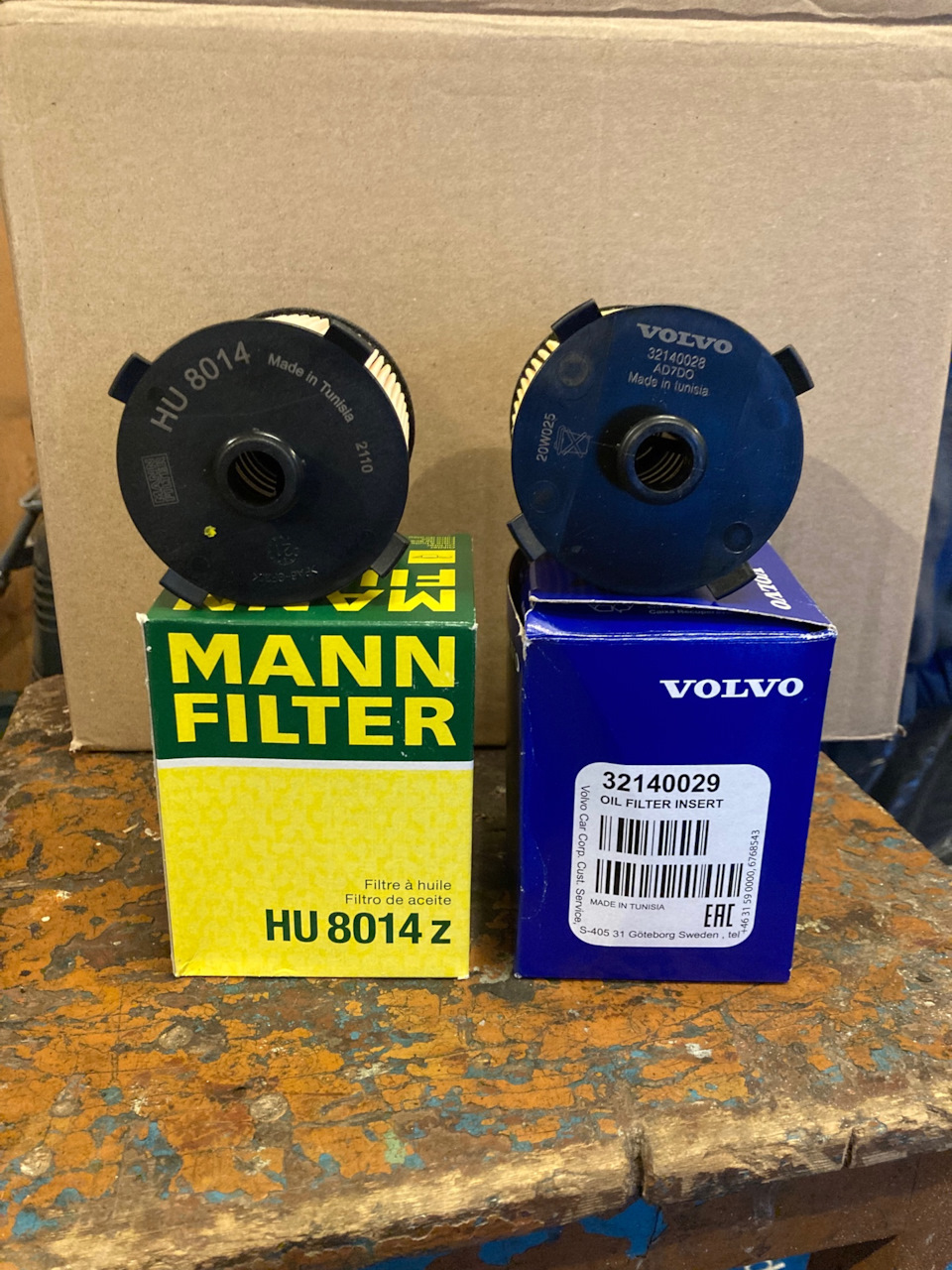 HU8014Z Масляный фильтроэлемент без металлических частей MANN FILTER ...