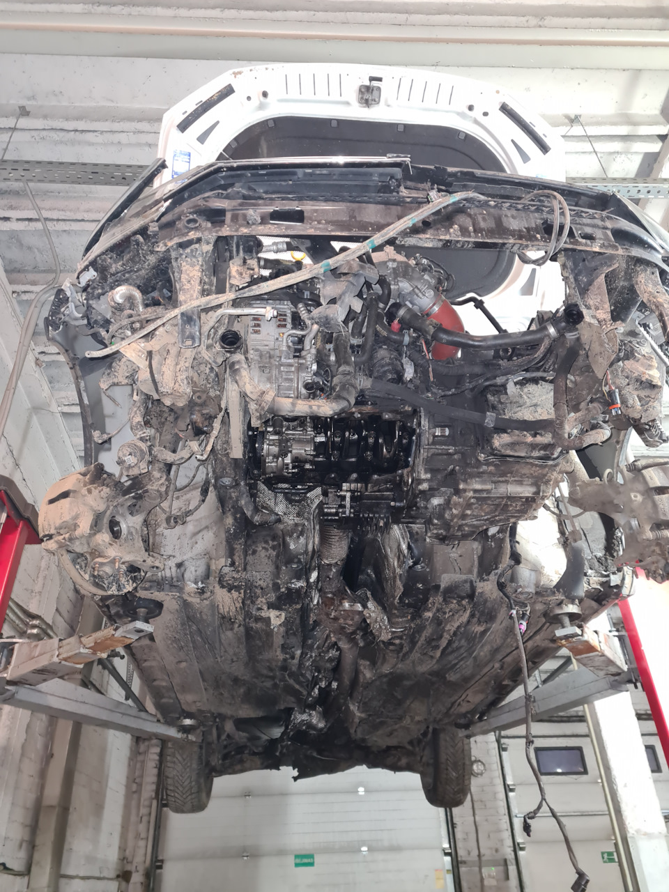 Восстановление началось — Volkswagen Passat Alltrack (B8), 2 л, 2016 ...