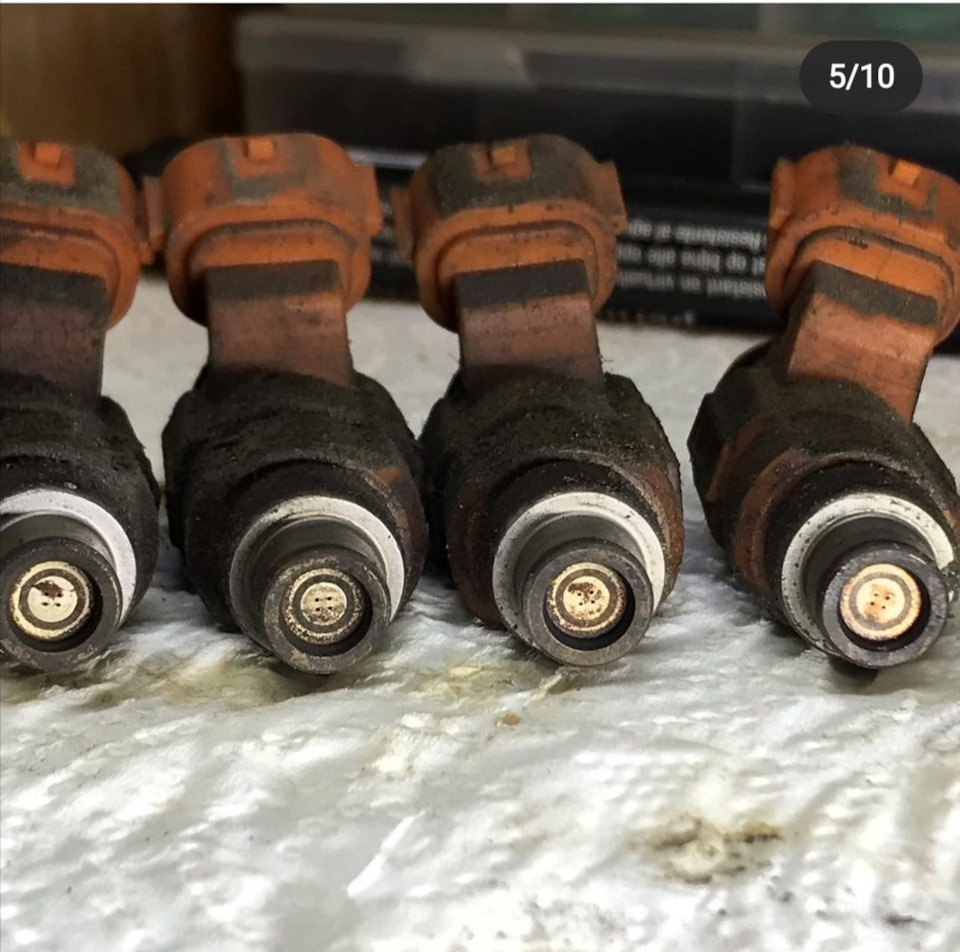 Чистка форсунок, промах с датчиком кислорода. — Mitsubishi Lancer IX, 1 ...