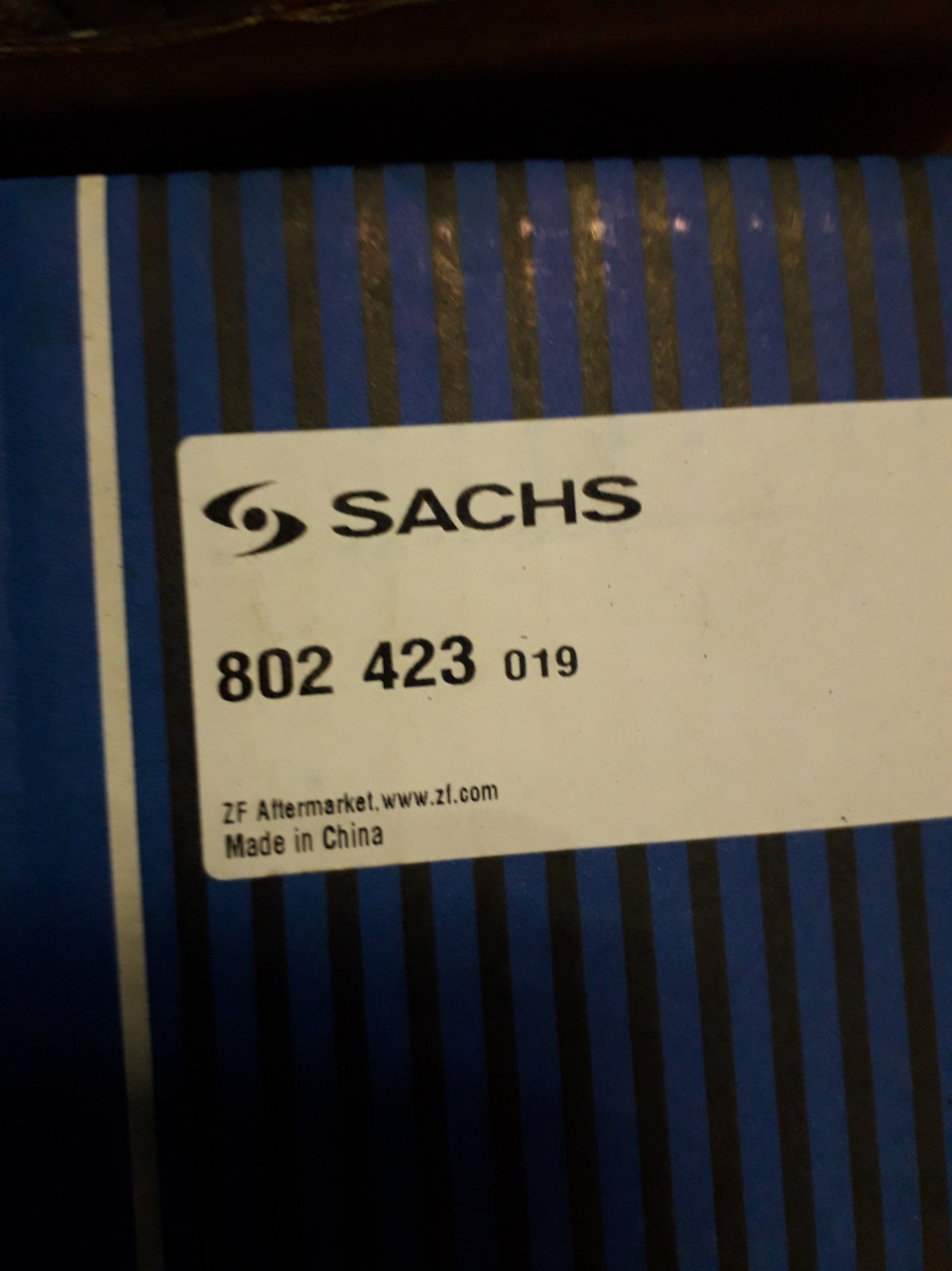 802423 Ремкомплект, опора стойки амортизатора SACHS | Запчасти на DRIVE2