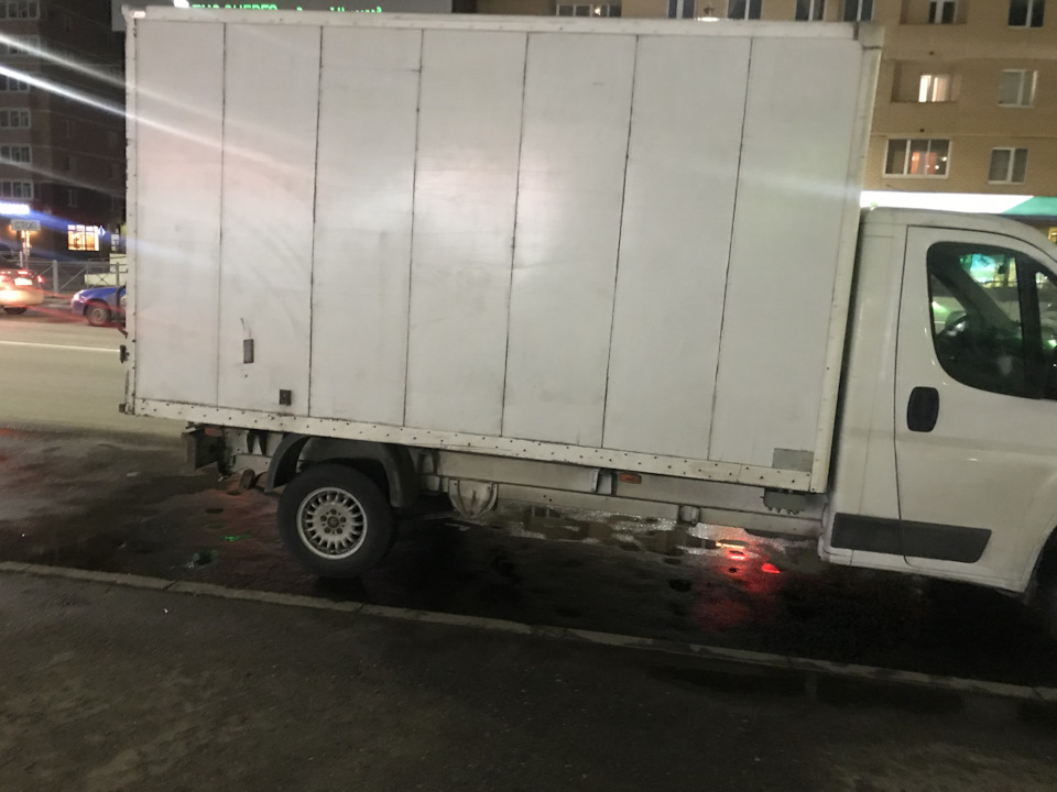 Пневмоподушки на заднюю ось. — Peugeot Boxer (2G), 2,2 л, 2012 года ...