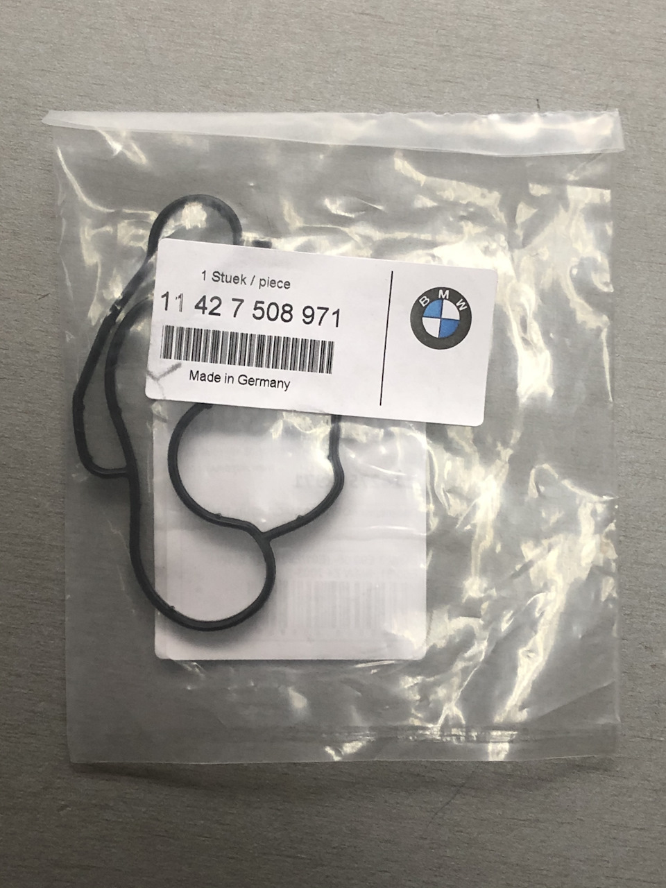 11427508971 Профильная прокладка BMW | Запчасти на DRIVE2