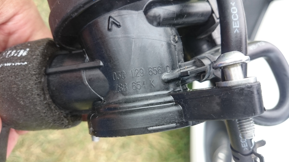 Устранение масляного потения турбины на движке 1,4 TSI CAXA ...