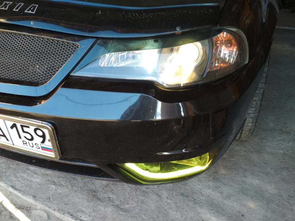 Диодные лампы в ближний — Daewoo Nexia (N150), 1,5 л, 2012 года ...