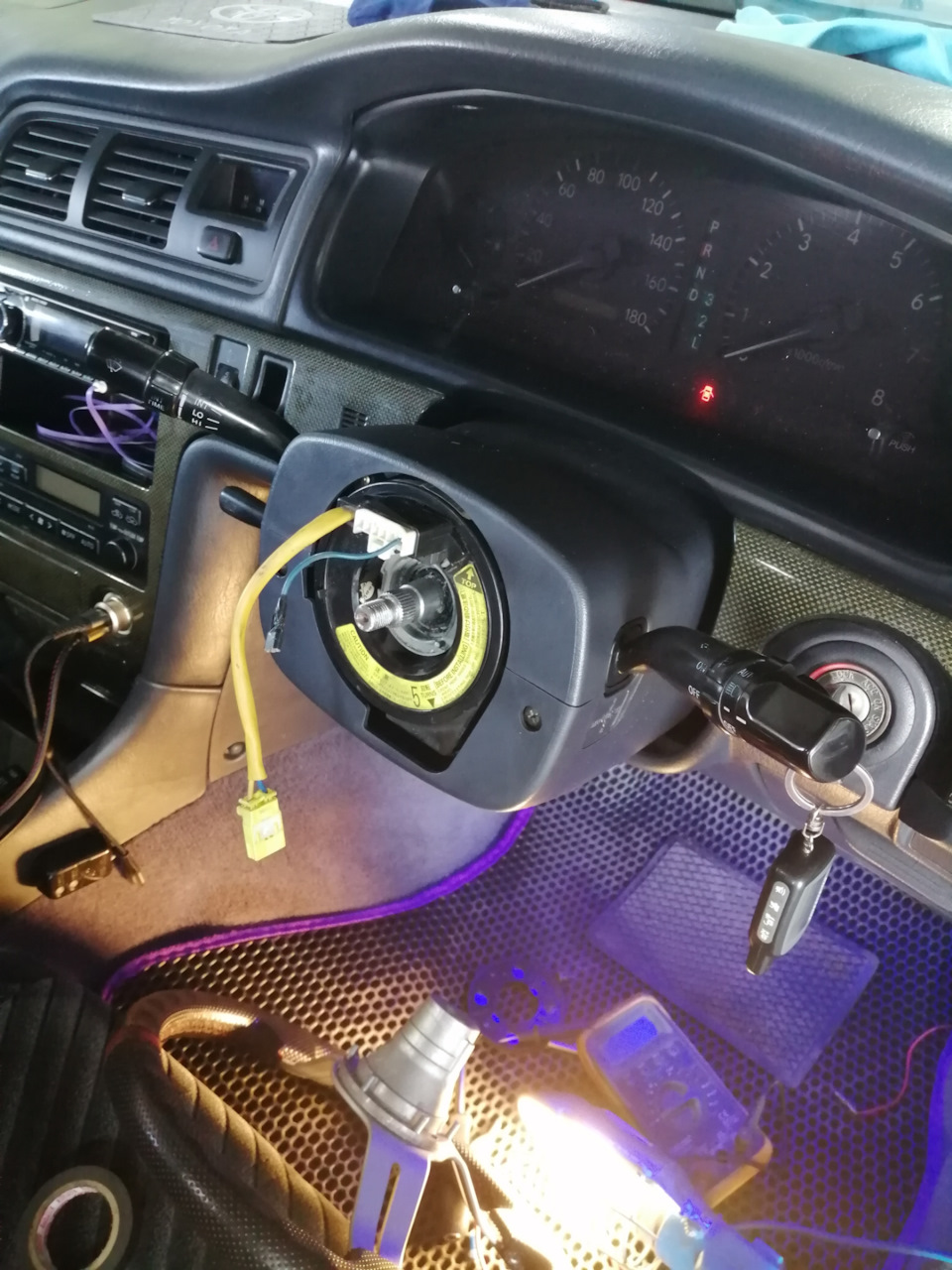 Руль а-ля нарди — Toyota Chaser (100), 2,5 л, 1998 года | тюнинг | DRIVE2
