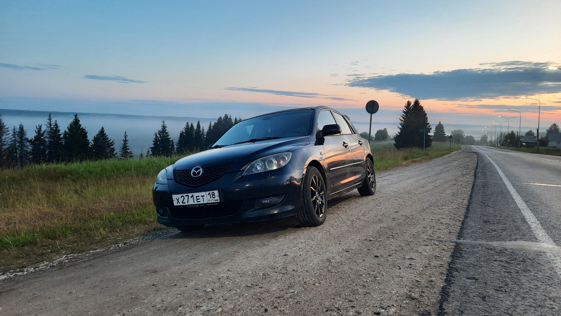 Mazda 3 (1G) BK 1.6 бензиновый 2006 | Чёрная жемчужина на DRIVE2