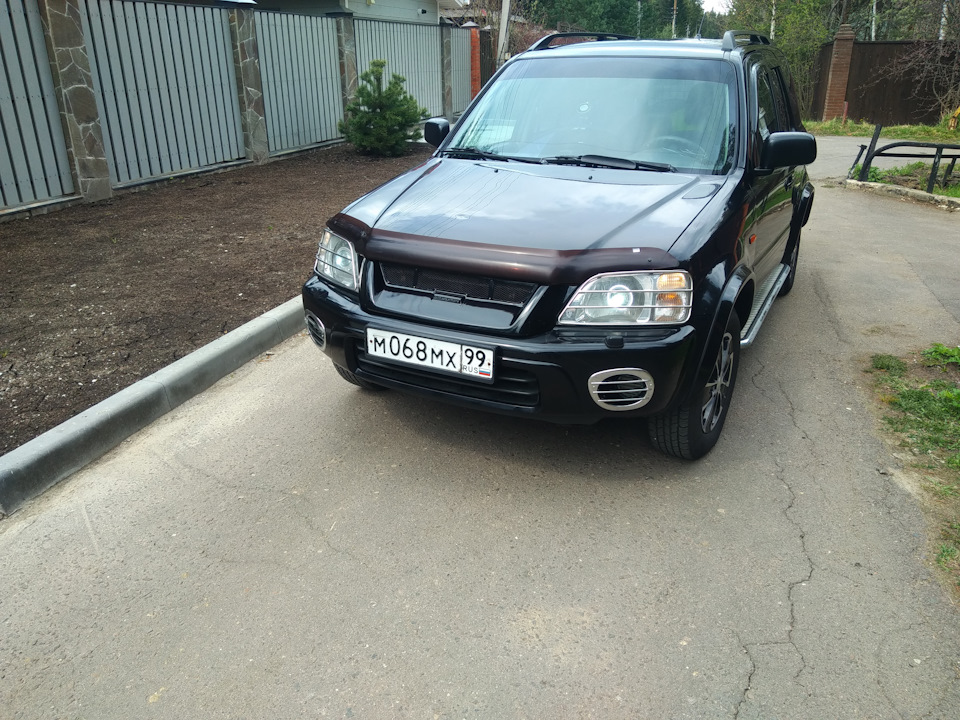 Решётки на противотуманки (часть 2) — Honda CR-V (RD1/RD2), 2 л, 1999 года | аксессуары | DRIVE2
