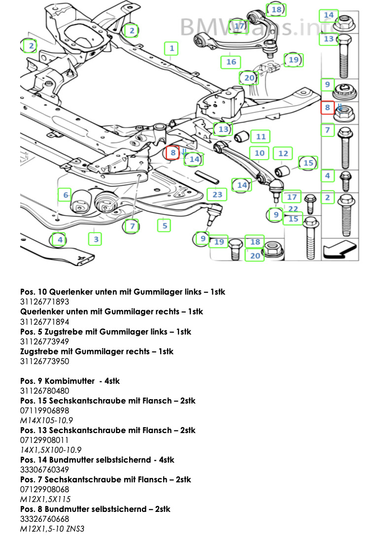 #03 BMW X6 E71 Рычаги передняя подвеска — BMW X6 (E71/E72), 3 л, 2010 ...