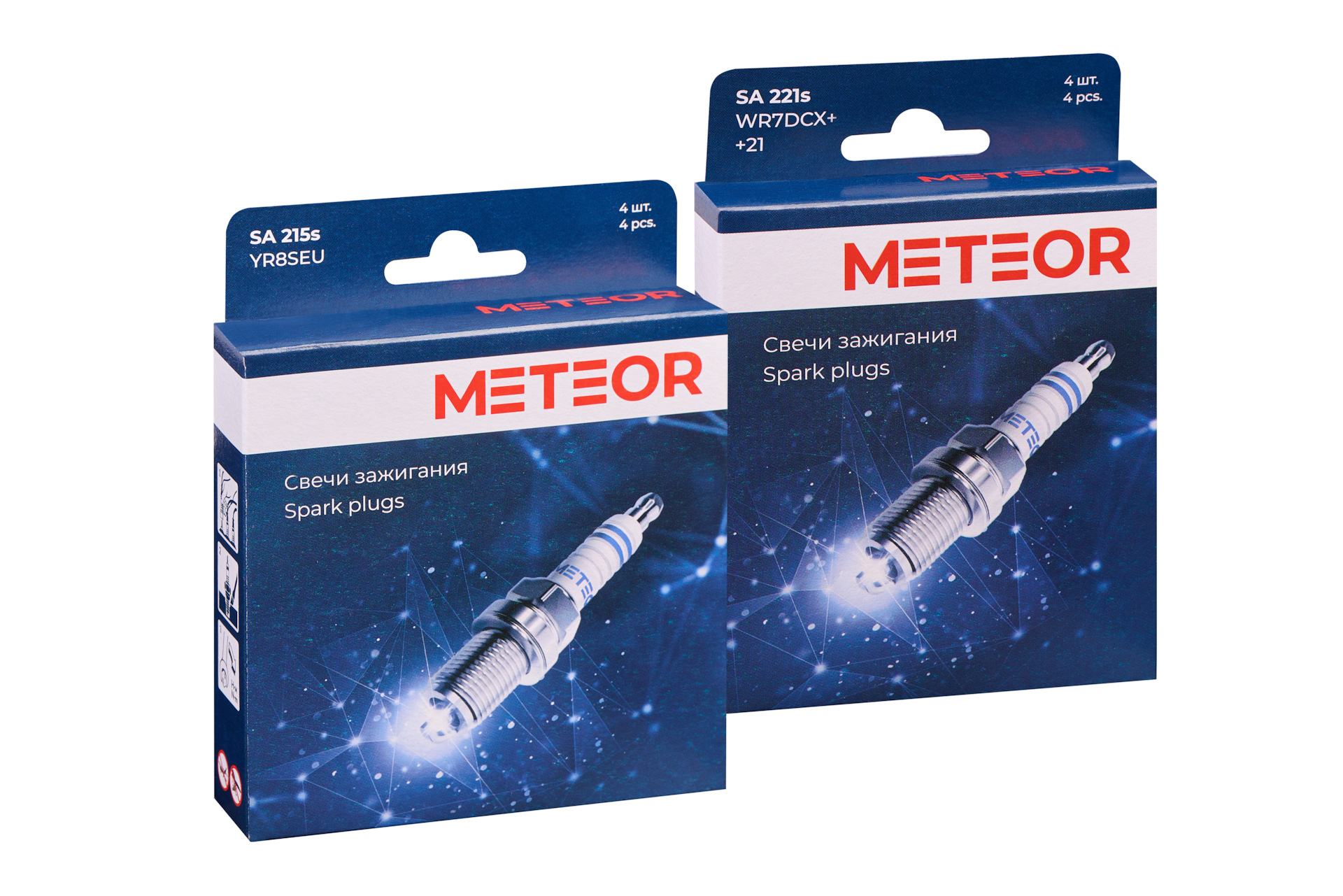 METEOR Auto: свечи зажигания в 4-местной упаковке — AUTOCOM на DRIVE2