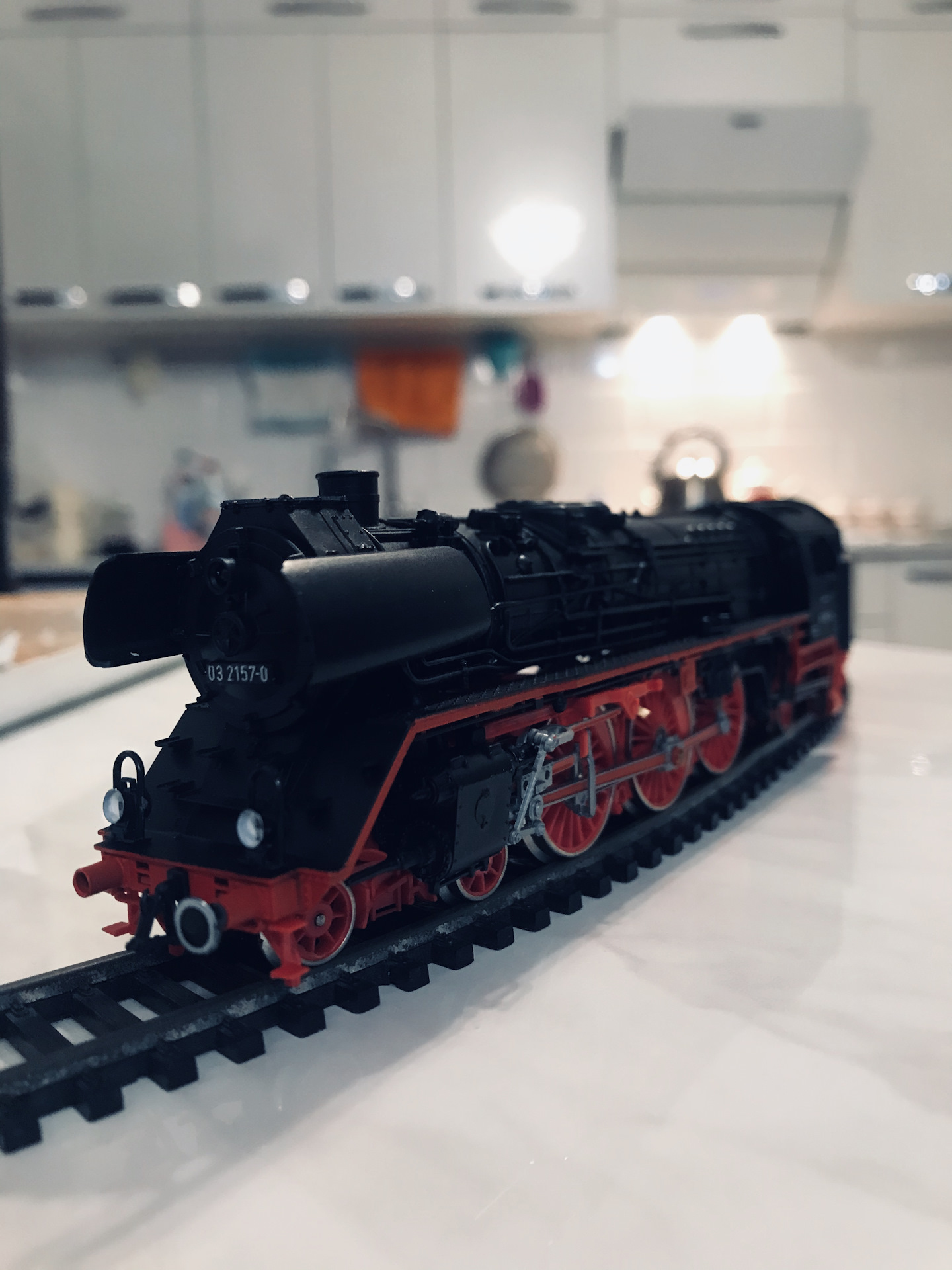 Паровоз PIKO BR 03 2157-0. НО. 1/87. — DRIVE2