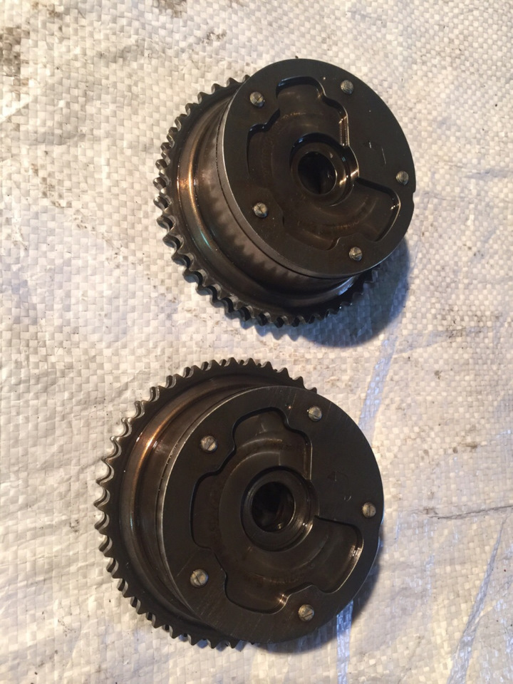 фазовращатели, клапан фаз ГРМ, гидрокомпенсаторы, поддон Porsche ...