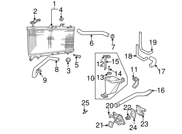 2562026100 Корпус термостата (dohc) KIA HYUNDAI | Запчасти на DRIVE2