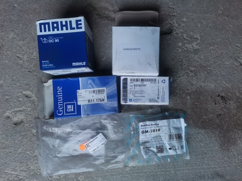 93742707 Вкладыши шатунные STD для Chevrolet Aveo/Lacetti/Nubira/Optima ...