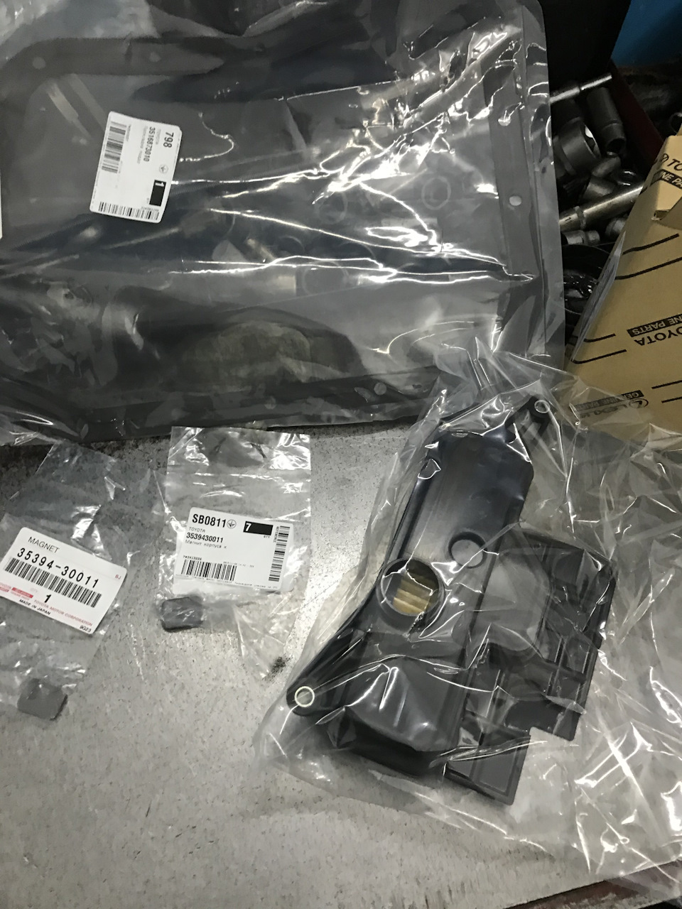 Замена ОЖ+дроссель и жидкости АКПП — Toyota Camry (XV50), 2,5 л, 2012 ...